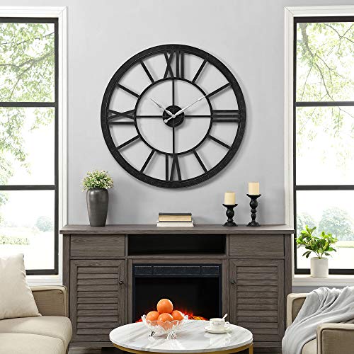 Top 10 Large Black Wall Clock of 2022 - Katynel