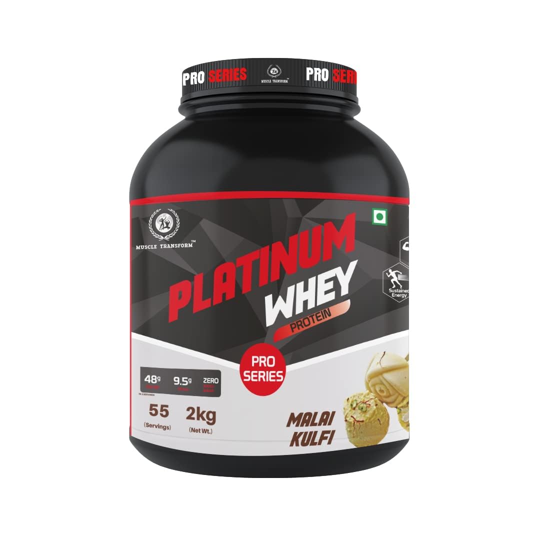 MUSCLE TRANSFORM PLATINUM WHEY PROTEIN Protein Powder for Muscle Gain ...