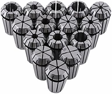 15pcs ER 20 Spring Collet Set 1 to 13mm Metric Collet Set for ...
