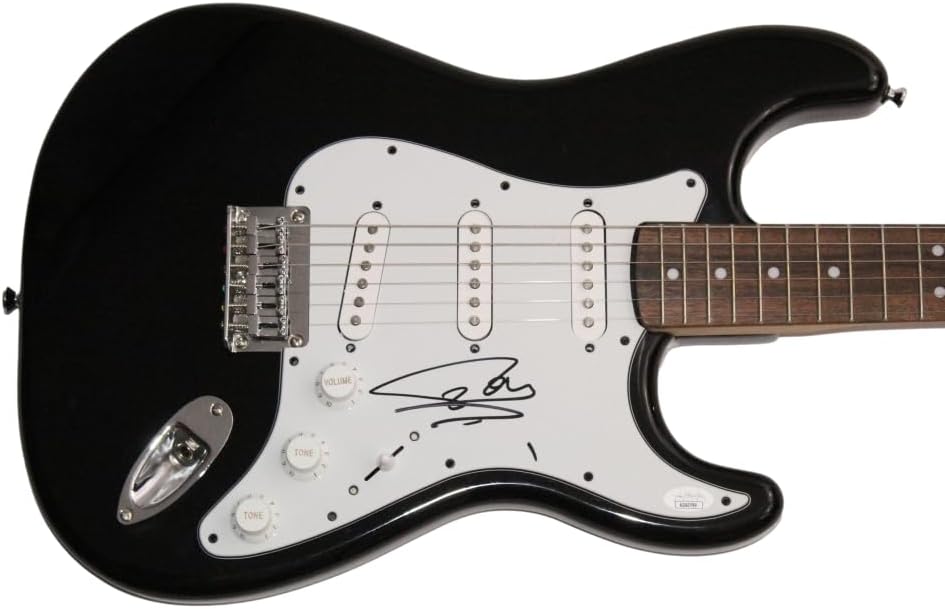 Tom Kaulitz Signed Autograph Full Size Black Fender Stratocaster ...