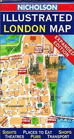 Buy Illustrated London Map Book Online at Low Prices in India ...