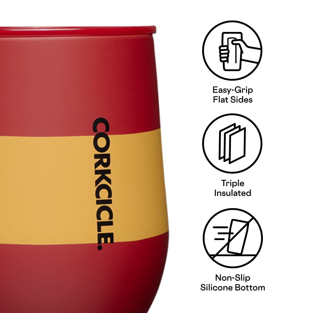 Snapklik.com : Corkcicle Harry Potter Gryffindor Stemless Wine Glass ...