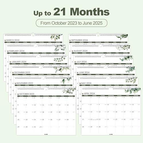 Snapklik.com : SUNEE 2024 Wall Calendar, Now To June 2025, Hanging ...