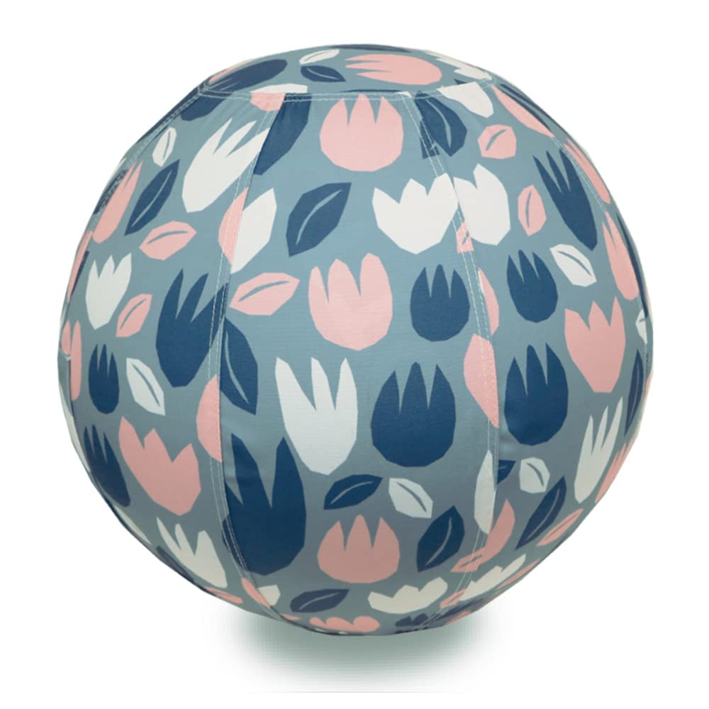 Amazon.co.jp: グローバルアロー moiku バランスボール Flower GY 55cm R04-6001 : スポーツ＆アウトドア