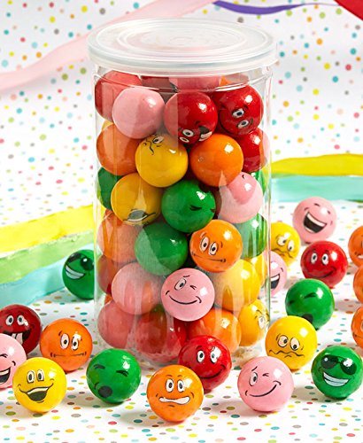 Amazon.com : The Lakeside Collection Everyday Emoticon Gum Tubs ...