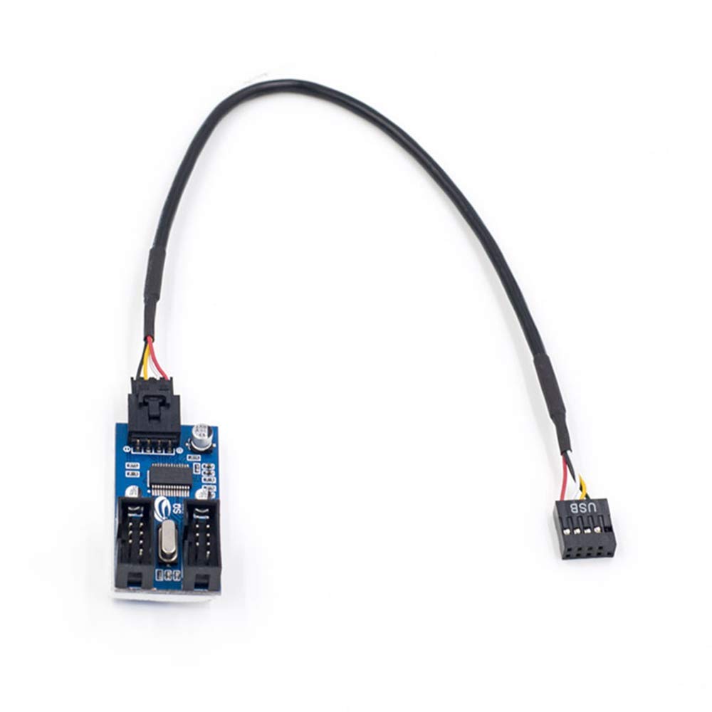Buy RGEEK 9pin USB Header Male 1 To 2 Female Extension Cable Card Buy RGEEK 9pin USB Header Male 1 To 2 Female Extension Cable Card