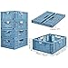 Tuevob Plastic Drawer Organizer Collapsible Storage Boxes Crate,4-Pack ...