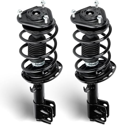 Amazon.com: Front Pair Struts w/Coil Spring Assembly Shock Absorber ...