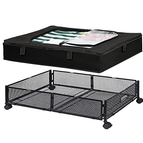 Cajones con ruedas para debajo de la cama: optimiza el espacio y ...