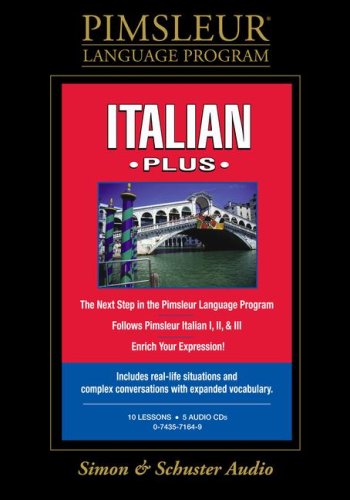 Italian Plus (Pimsleur Language Program): Paul Pimsleur: 9780743571647 ...
