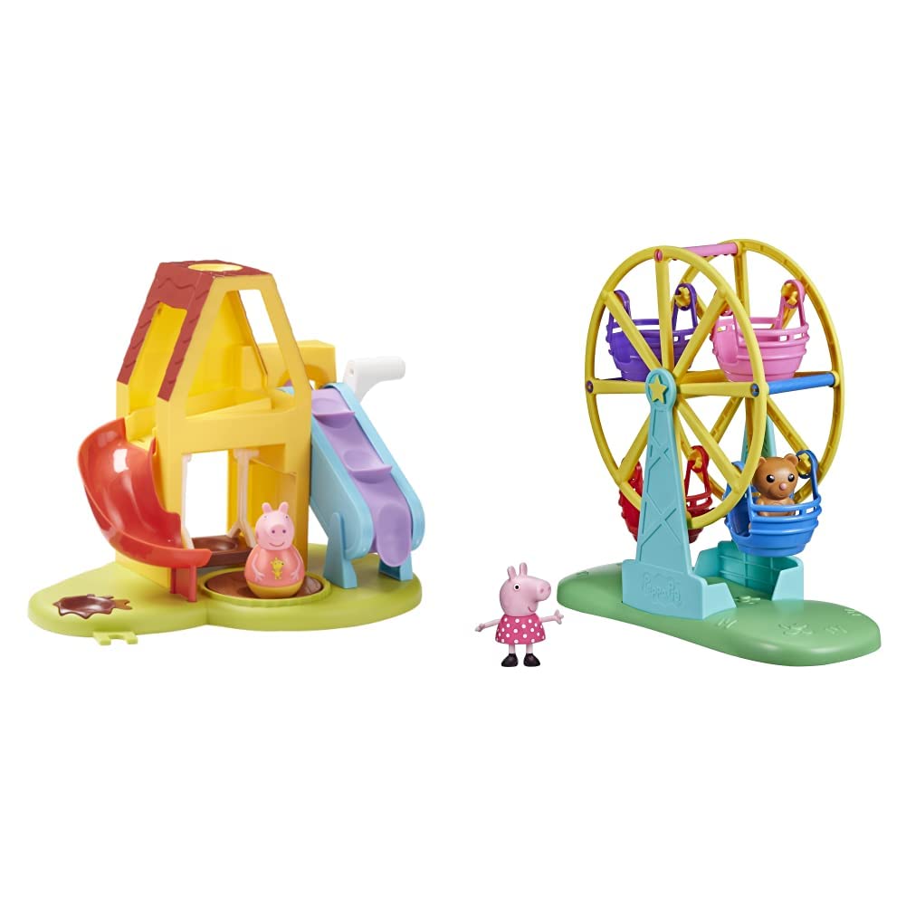 Buy Peppa Pig Weebles Wind & Wobble Playhouse, First Peppa Pig Toy ...