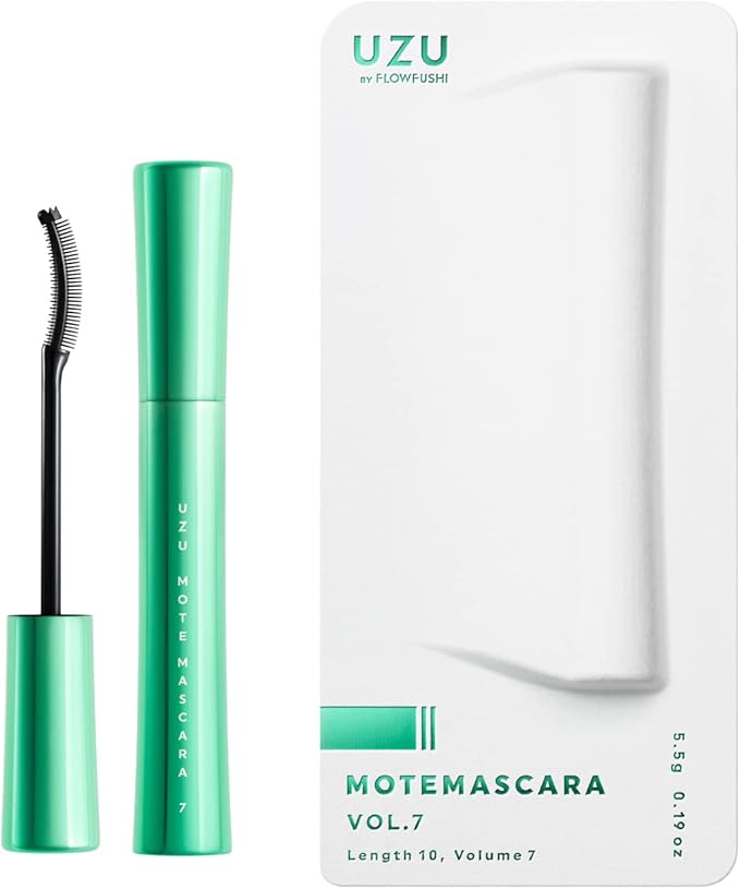 Amazon | UZU BY FLOWFUSHI (ウズバイフローフシ) モテマスカラ [VOL7 - セパレート] まつげケア 耐水性 お湯オフ アルコールフリー 低刺激性 | UZU ...