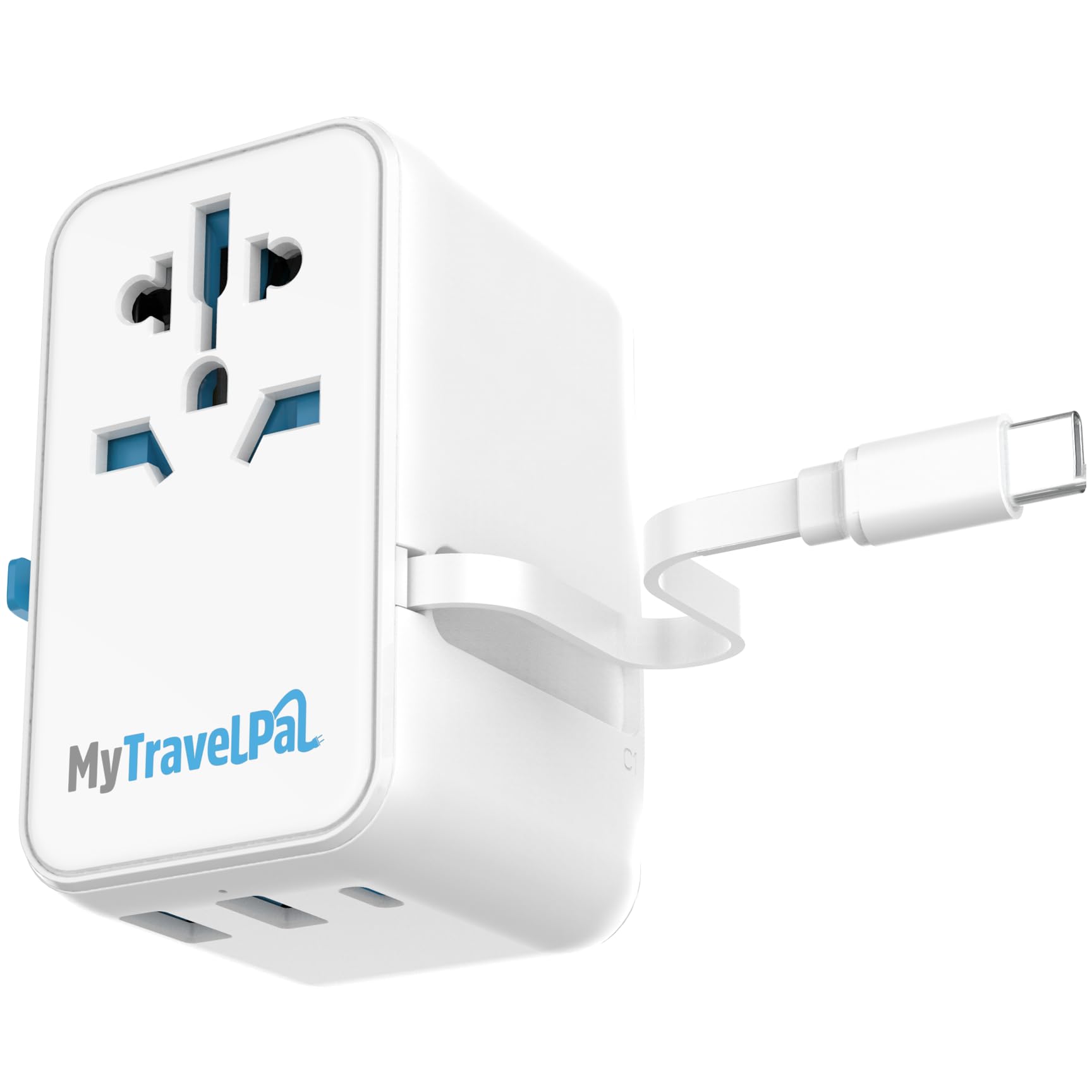 Universal Travel Adapter 20W USB C | MyTravelPal Worldwide Travel ...