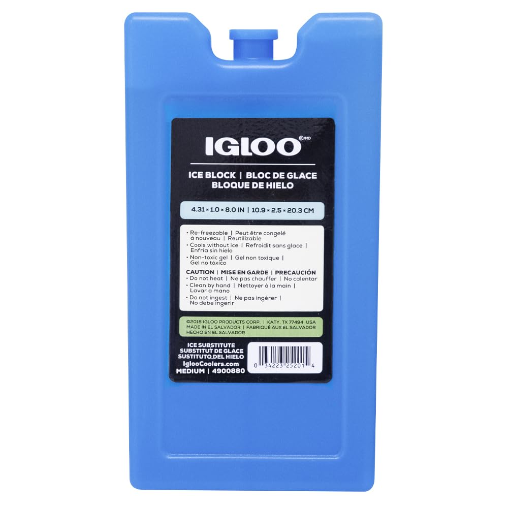 Igloo Maxcold Medium Ice Substitute Block 25199 : Amazon.in: Sports ...