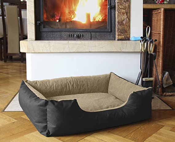 Pet Smile Luxurious Super Soft Reversible Bed for Indoor Cats, Pet Bed ...