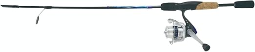 Amazon.com : OKUMA Cascade 2 Spinning Combo 6'6 M/L, Black, Medium ...