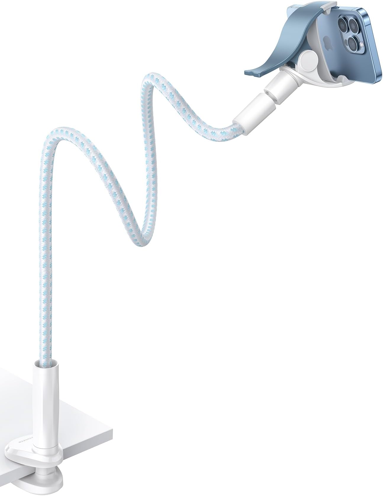 Amazon.com: Lamicall Gooseneck Phone Holder Bed - [Nylon Braided ...