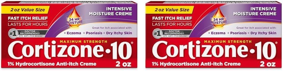 Amazon.com: Cortizone 10 Maximum Strength Intensive Moisture Anti-Itch ...