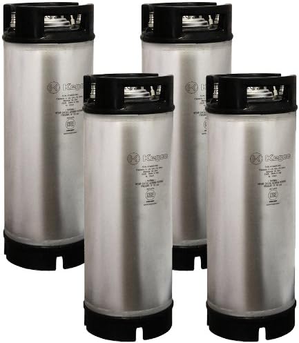 Amazon.com: Kegco Ball Lock Kegs, 4, Stainless Steel: Home & Kitchen