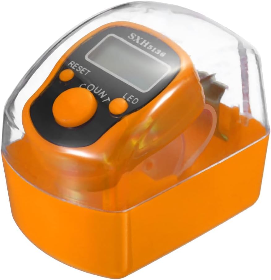 Digital Tasbeeh Hand Tally Counter Finger Ring Digital Counting Machine ...