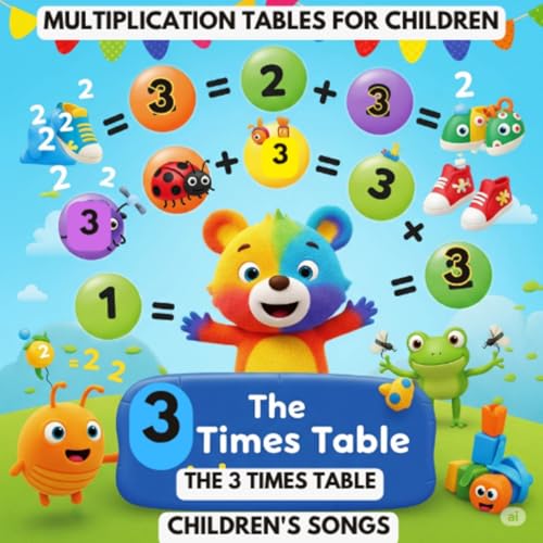 Play Multiplication Tables for Children | The 3 Times Table – Songs for ...