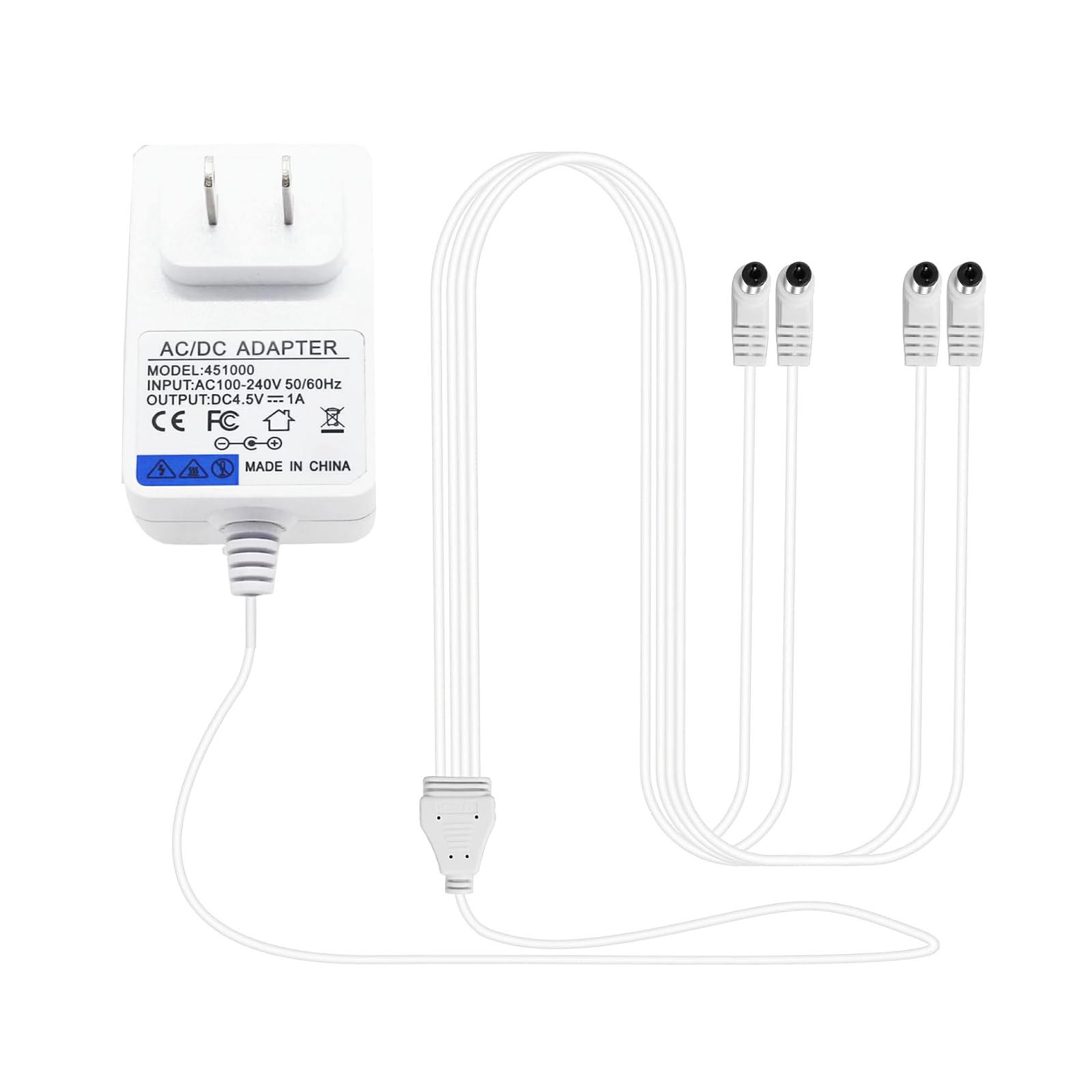 Amazon.com: 4.5V Power Adapter AC/DC 4-Output Compatible with Lemax ...