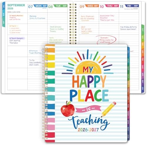 Amazon.com : Teacher Planner 2026-2027 - Teacher Lesson Planner 2026 ...