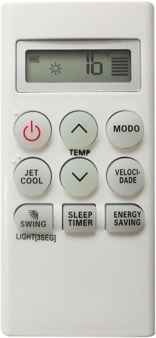 Controle Remoto Para Ar Condicionado Compatível Com LG Split Smile ...