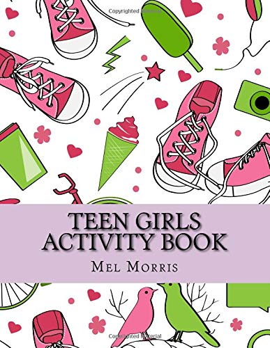Teen Girls Activity Book: Large Print Teen Activity Book For Teen Girls ...