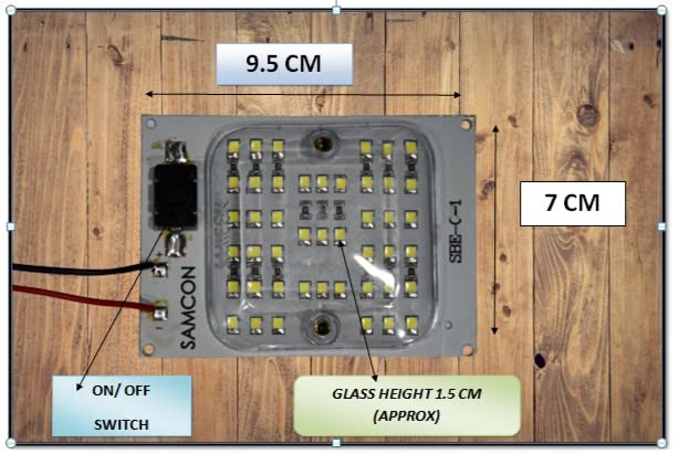 Buy SAMCON SBE-C-1 DC LED LIGHT WITH SWITCH PACK OF 1 Online at Low ...