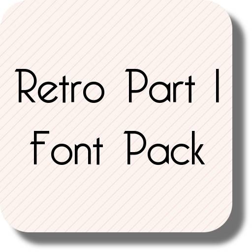 Retro Part 1 Font Pack - App on Amazon Appstore