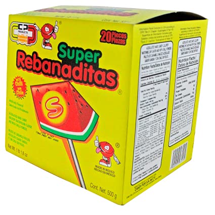 Amazon.com: Super Rebanadita Sandia lollipop display