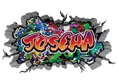 Jose Name In Graffiti Courage Von Jose Rivera (2021): Malerei Acryl,