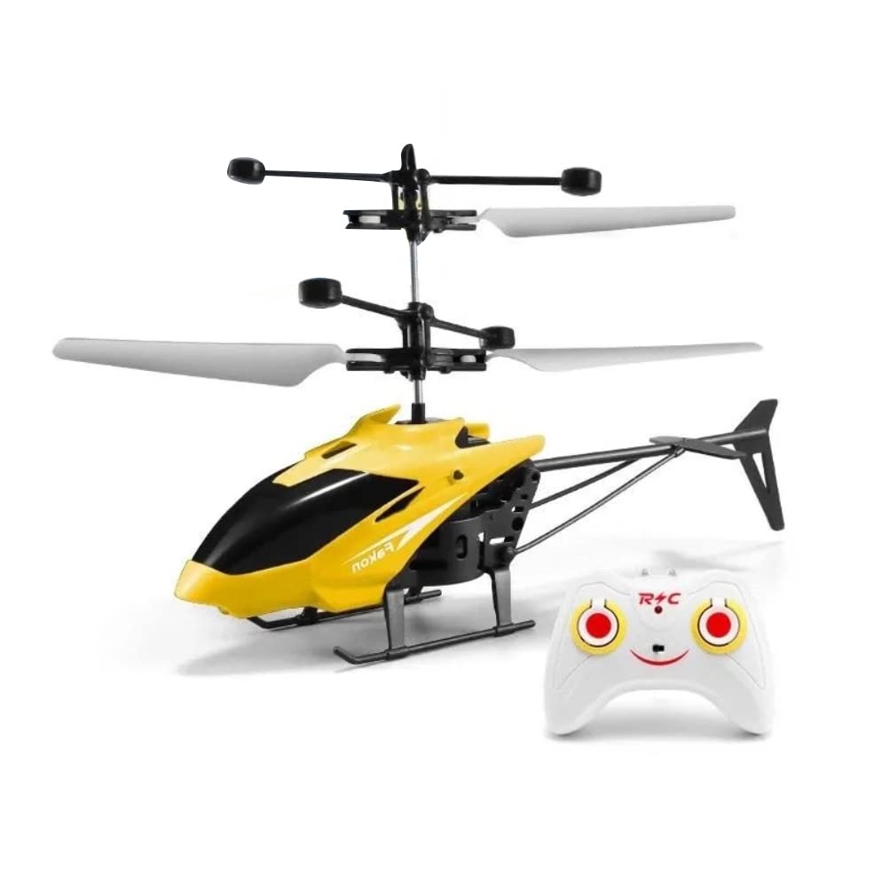 Buy Hiraith Helicopter Flying Toy, Rechargeable Flying Helicopter RC ...