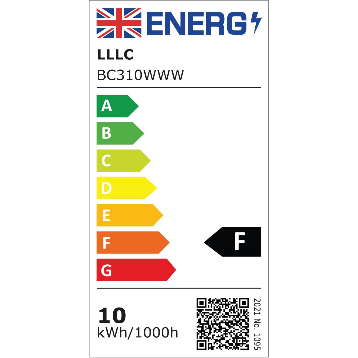 Long Life Lamp Company 3 Pin BC3 Light Bulb LED 10w Energy Saving Non ...