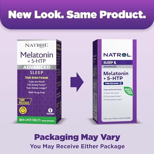 Snapklik.com : Advanced Sleep Melatonin + 5HTP, Dietary Supplement For ...