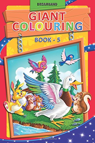 Giant Colouring Book 5 | Big Bold Colouring Book for Kids Ages 1-6 | 24 ...