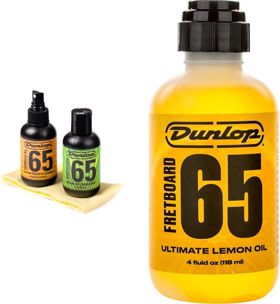 Amazon.com: Dunlop 65 Formula 65 Guitar Polish Kit & 6554 Dunlop ...