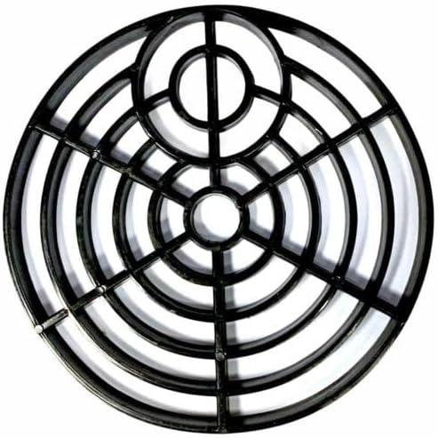 Orbitron 6" Square Dish Round Plastic Gully Grid Grate Heavyduty Drain ...