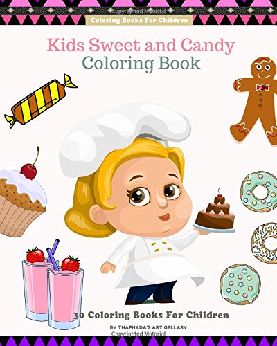 Amazon.com: Kids Sweet and Candy Coloring Book: 30 Coloring Books for ...