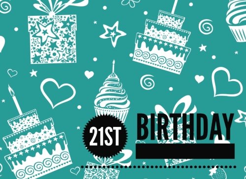 21st Birthday: Celebration Milestones | Guest Book | Message Book ...