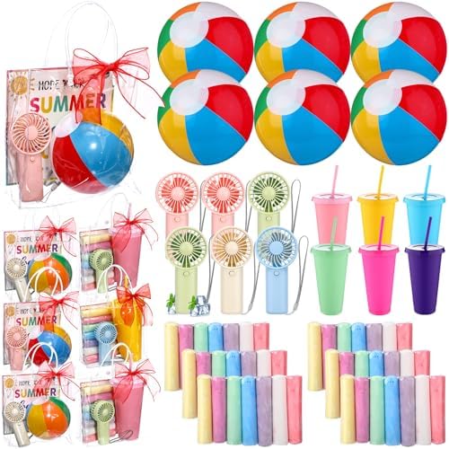 Amazon.com: Glimin 73 Pcs Summer Party Favors Set Pool and Beach Toy ...