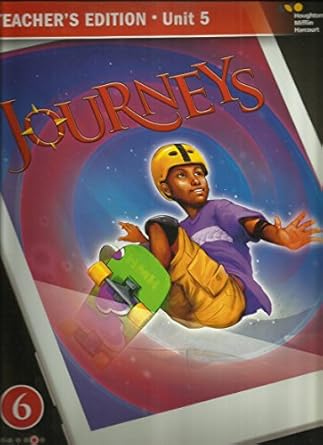 Grade 6 2017 (Journeys, 5): Hmh: 9780544847088: Amazon.com: Books