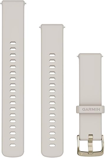Amazon.com: Garmin Quick Release Band - Ivory Silicone, 18 mm : Electronics