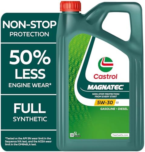 Castrol MAGNATEC 5W-30 C3 Engine Oil 5L : Amazon.co.uk: Automotive