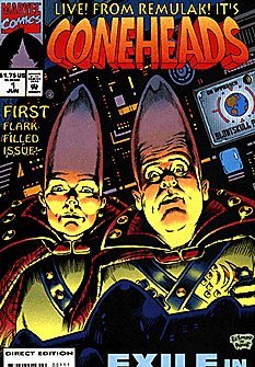 Amazon.com: Coneheads (1994 series) #1: Marvel: Books
