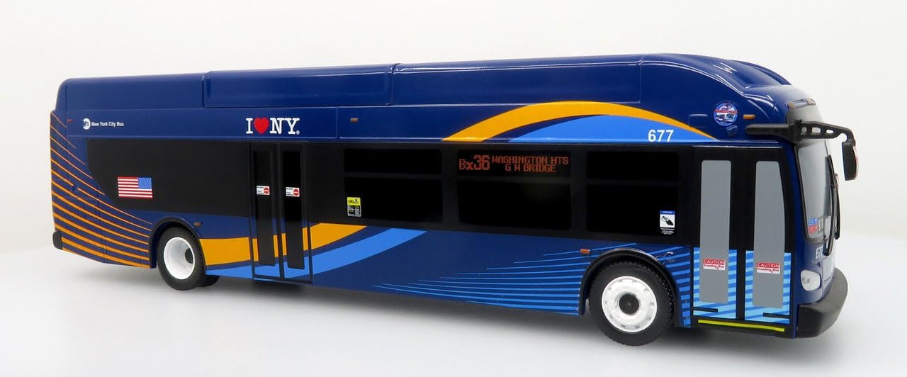 Amazon.com: Iconic Replicas New Flyer Xcelsior MTA New York City ...