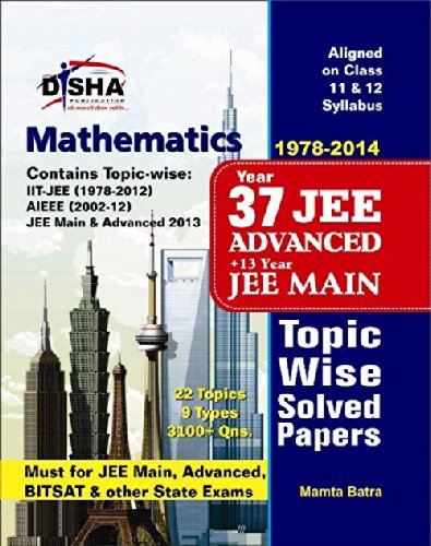 Amazon.com: 37 Years Iit-Jee Advanced + 13 Years Jee Main Topic-Wise ...