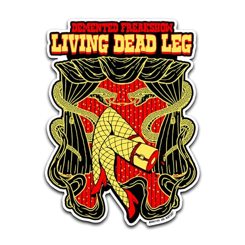 Amazon.com: 4" Sexy Burlesque Sideshow Sticker, Demented Freakshow ...