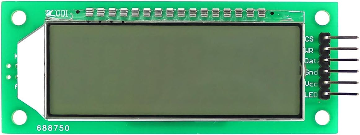 Amazon.com: Taidacent 2PCS HT1621 Segment LCD Display 6 Digit 7 Segment ...